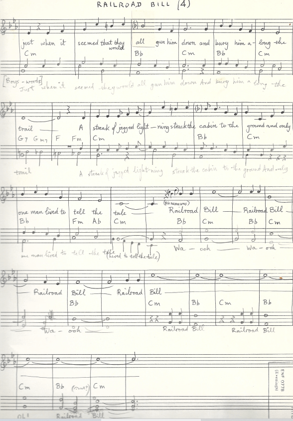 Railroad Bill – Contents